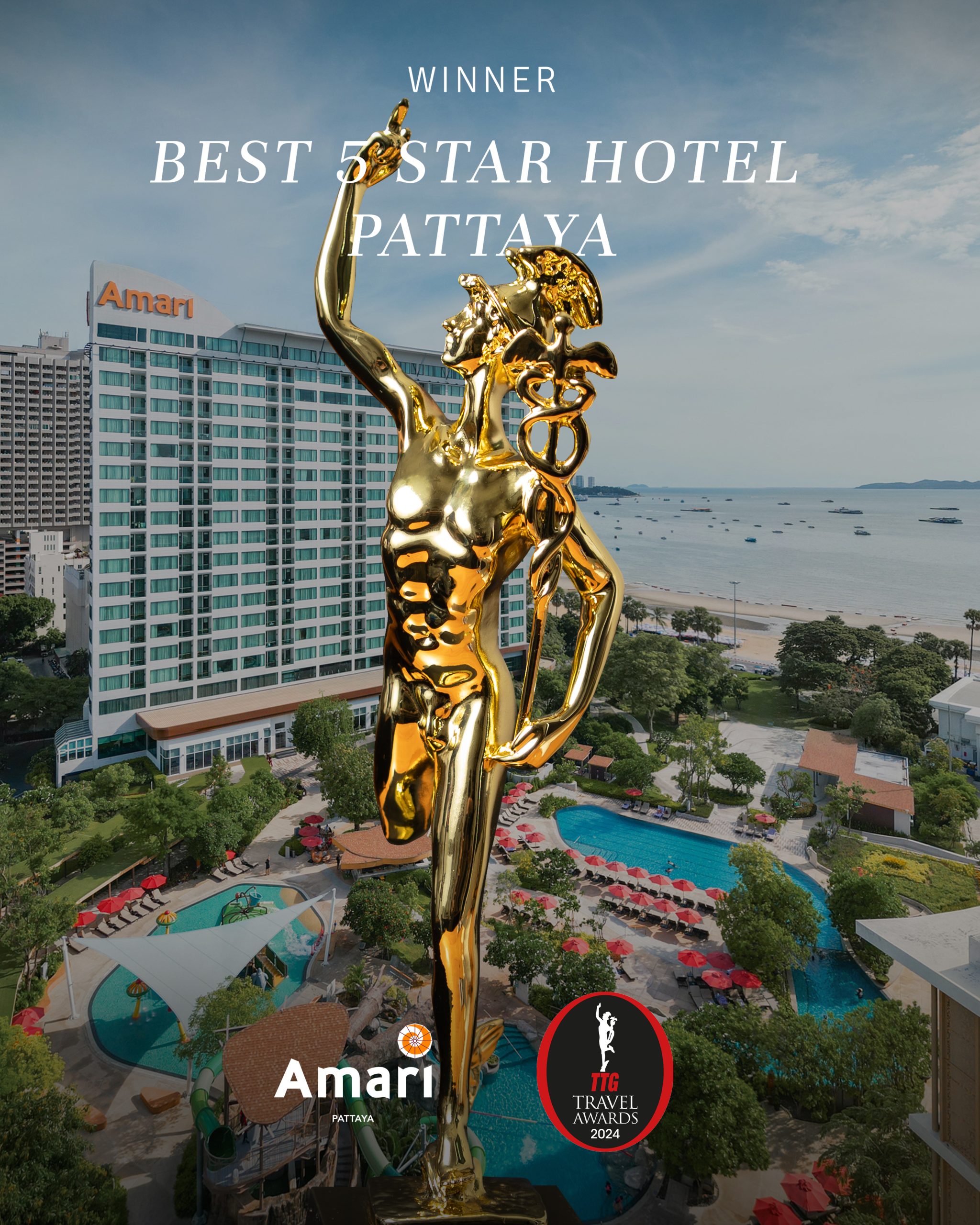 Amari Pattaya Awarded Best 5-Star Hotel in Pattaya at the TTG Travel ...
